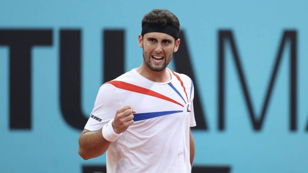 Carlos Taberner vuela en su debut en Umag