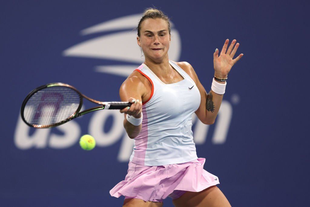 Sabalenka aplasta a Burel y avanza en Nueva York