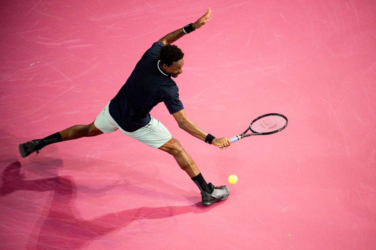 Monfils descalificado del Ultimate Tennis Showdown por una insólita agresión